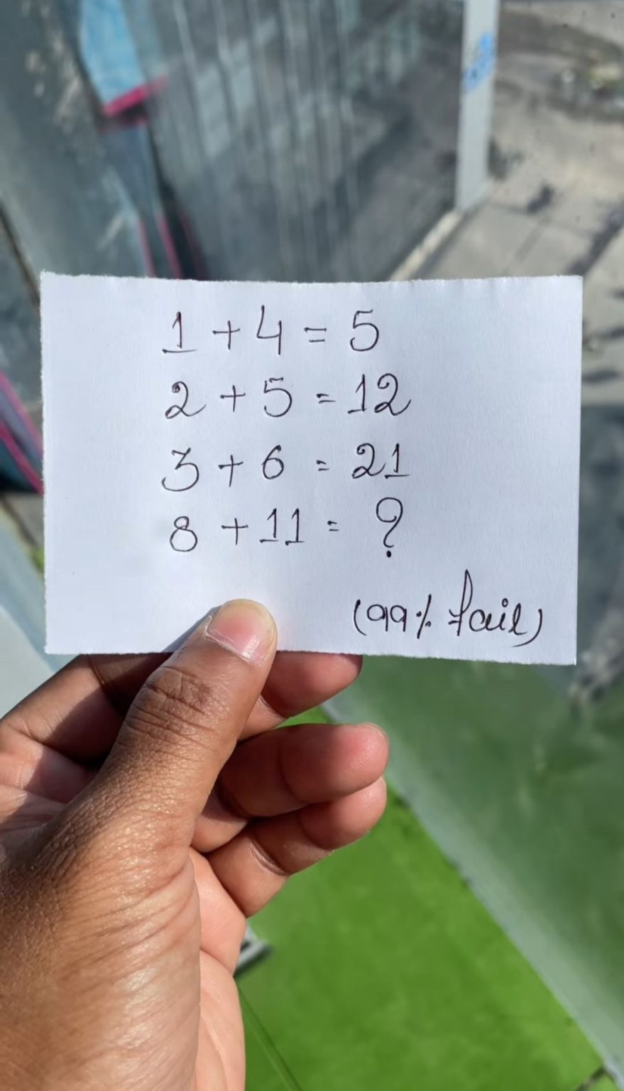 Everyone Is Having A Hard Time Solving This Math Puzzle. - Wake Up Your ...