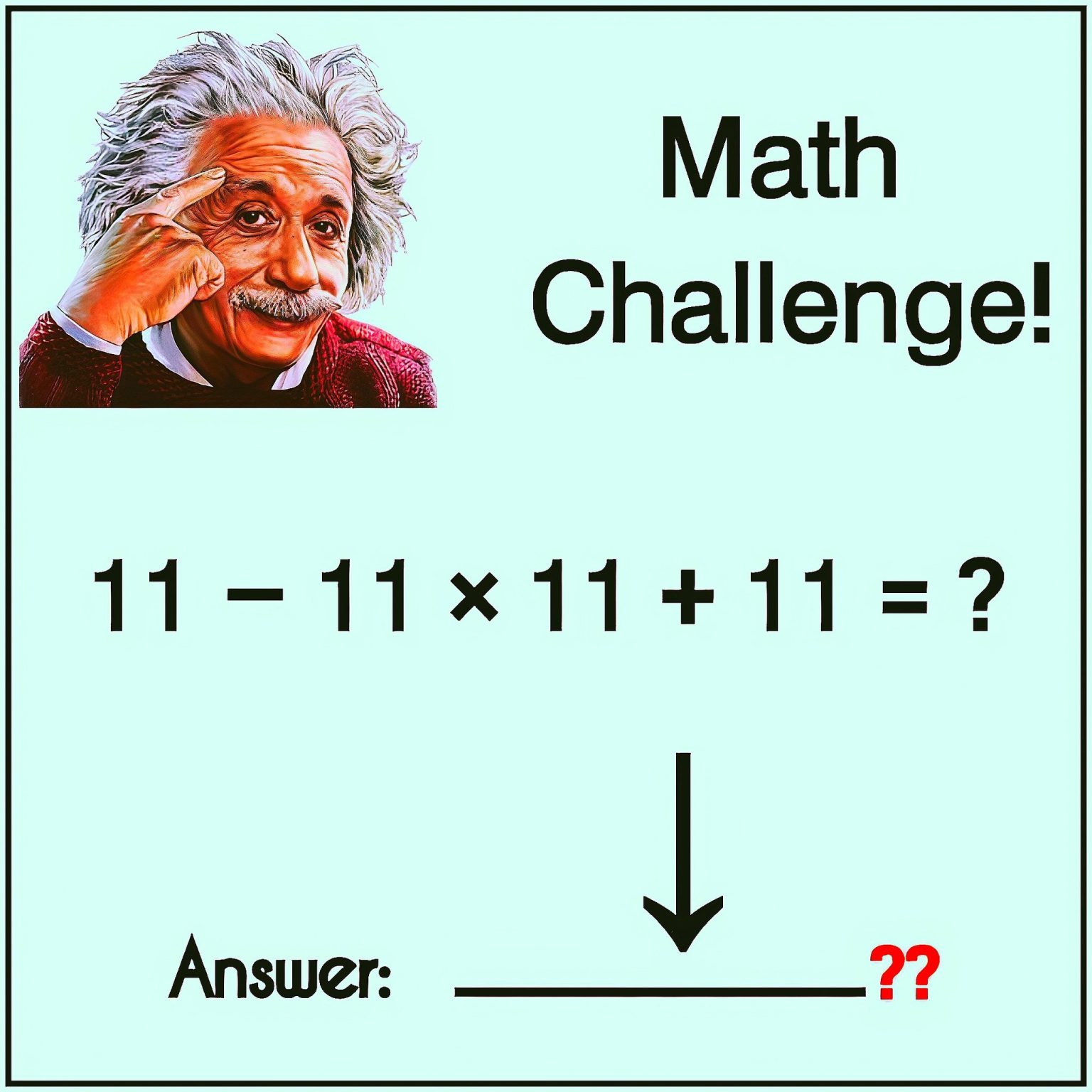 Solve this tricky math test in just 20 seconds - Wake Up Your Mind