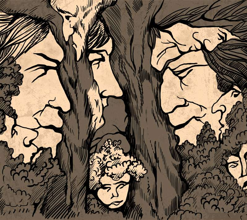 Optical illusion: how many faces can you find in this image? - Wake Up ...