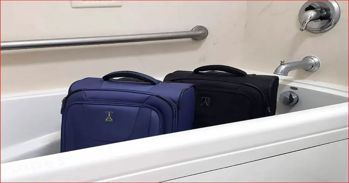 You Should Place Your Luggage in the Bathroom Right After Checking into a Hotel Room - Wake Up ...