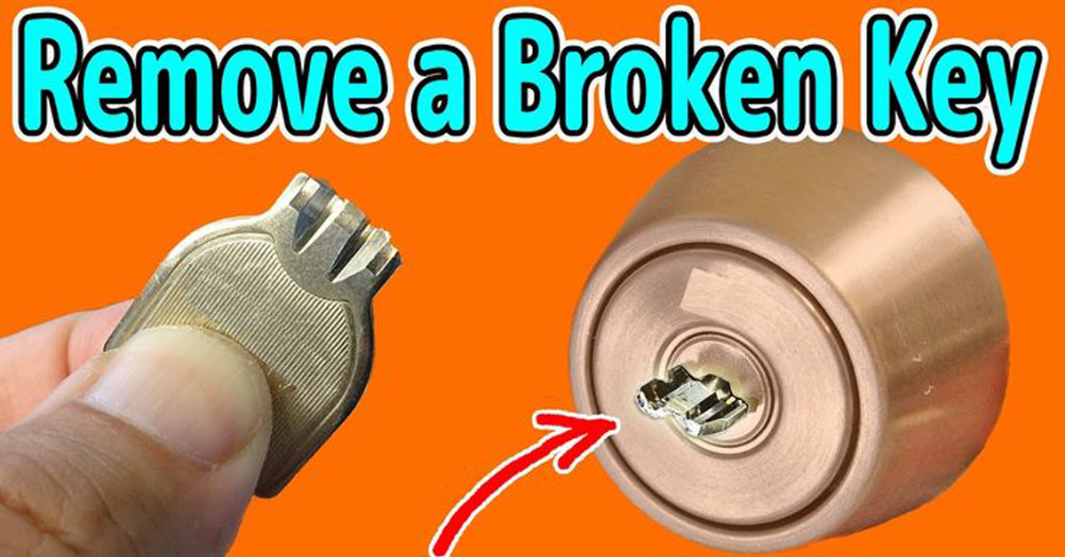 How To Get a Broken Key Out of a Lock