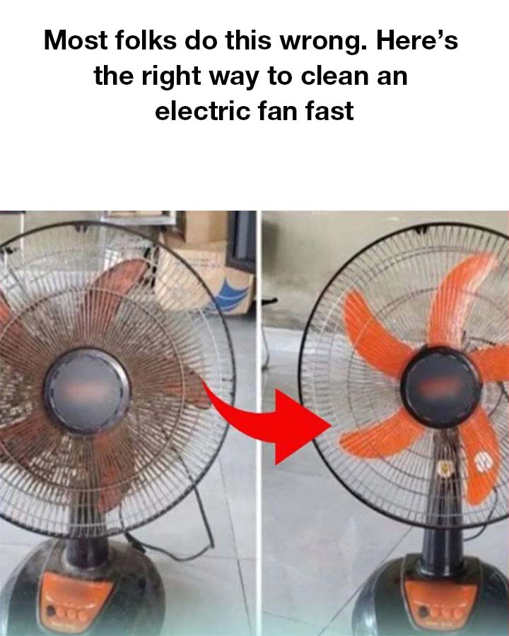 How to clean an electric fan - Wake Up Your Mind