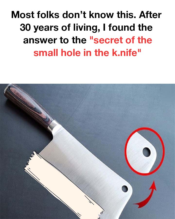 The secret of the small hole in the k.nife - Wake Up Your Mind