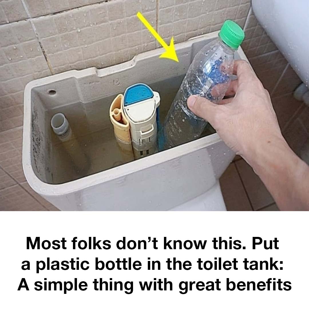 Put a plastic bottle in the toilet tank: A simple thing with great ...