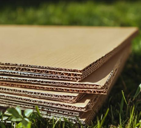 My grandma taught me this trick to use cardboard for weed suppression ...