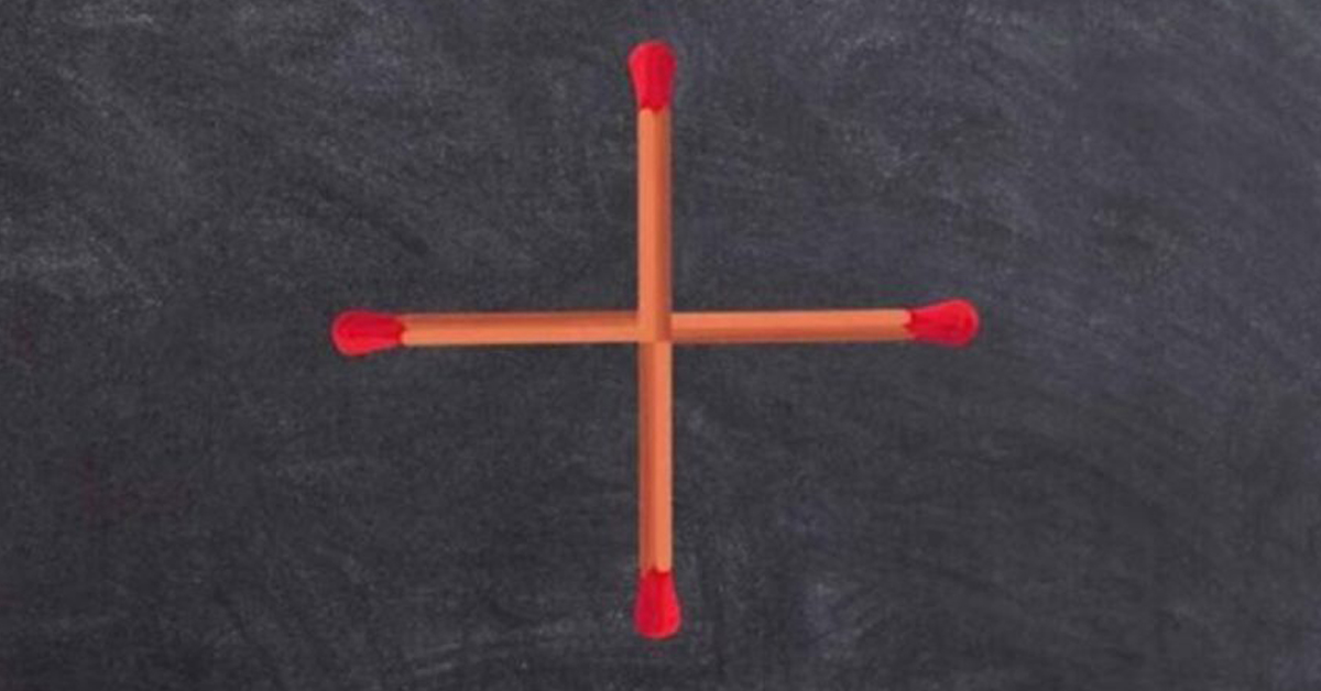 Move Only ONE Matchstick to Form a Square. - Wake Up Your Mind