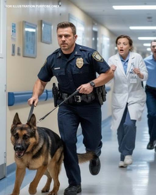 K9 Dog Kept Barking at Hospital Room 207 — What They Found Inside Was ...