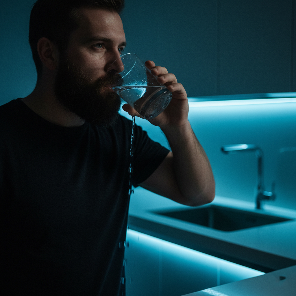 My husband drinks bathroom tap water - Wake Up Your Mind