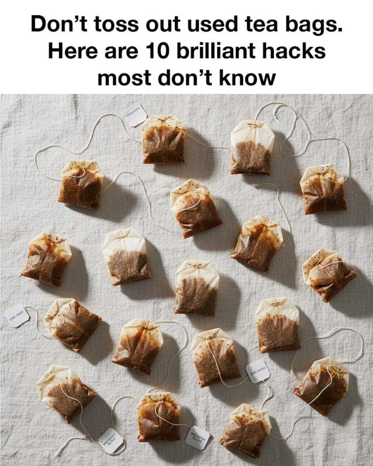 Stop throwing away tea bags—try these 10 genius hacks instead - Wake Up ...