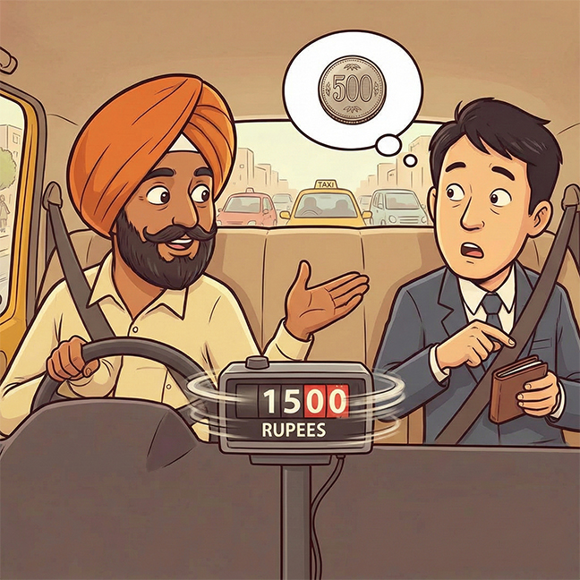 An Indian cab driver picked up a Japanese man from a hotel - Wake Up ...