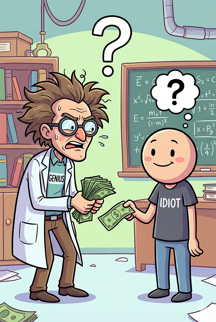 A Genius and an Idiot - Wake Up Your Mind