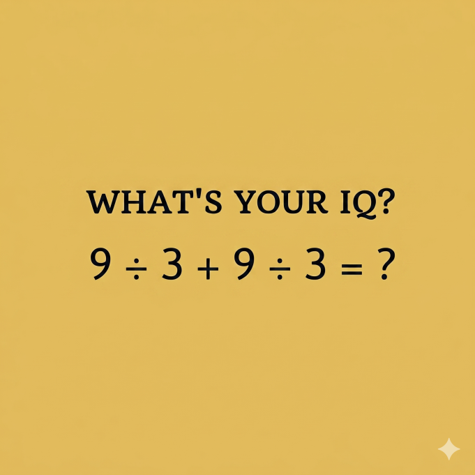 You're smart enough to solve this simple math problem - Wake Up Your Mind