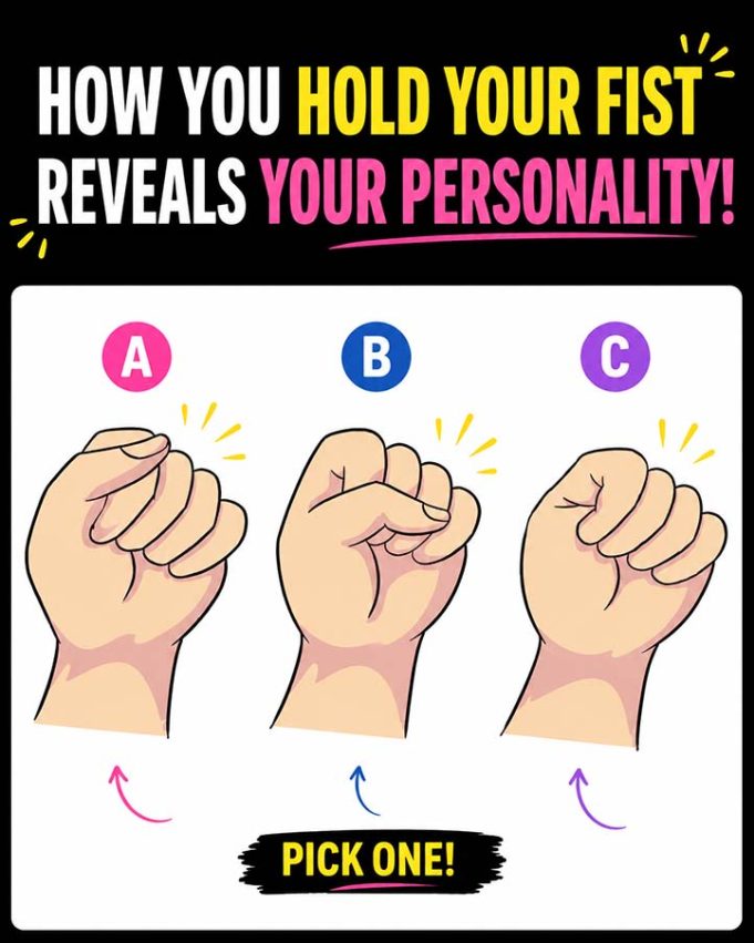 The way you make a fist reveals your true personality traits - Wake Up ...