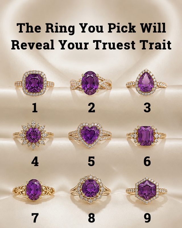 The Ring You Pick Will Reveal Your Truest Trait - Wake Up Your Mind