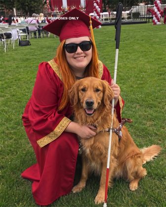 At My Blind Daughter’s Graduation, Her Guide Dog Suddenly Started ...